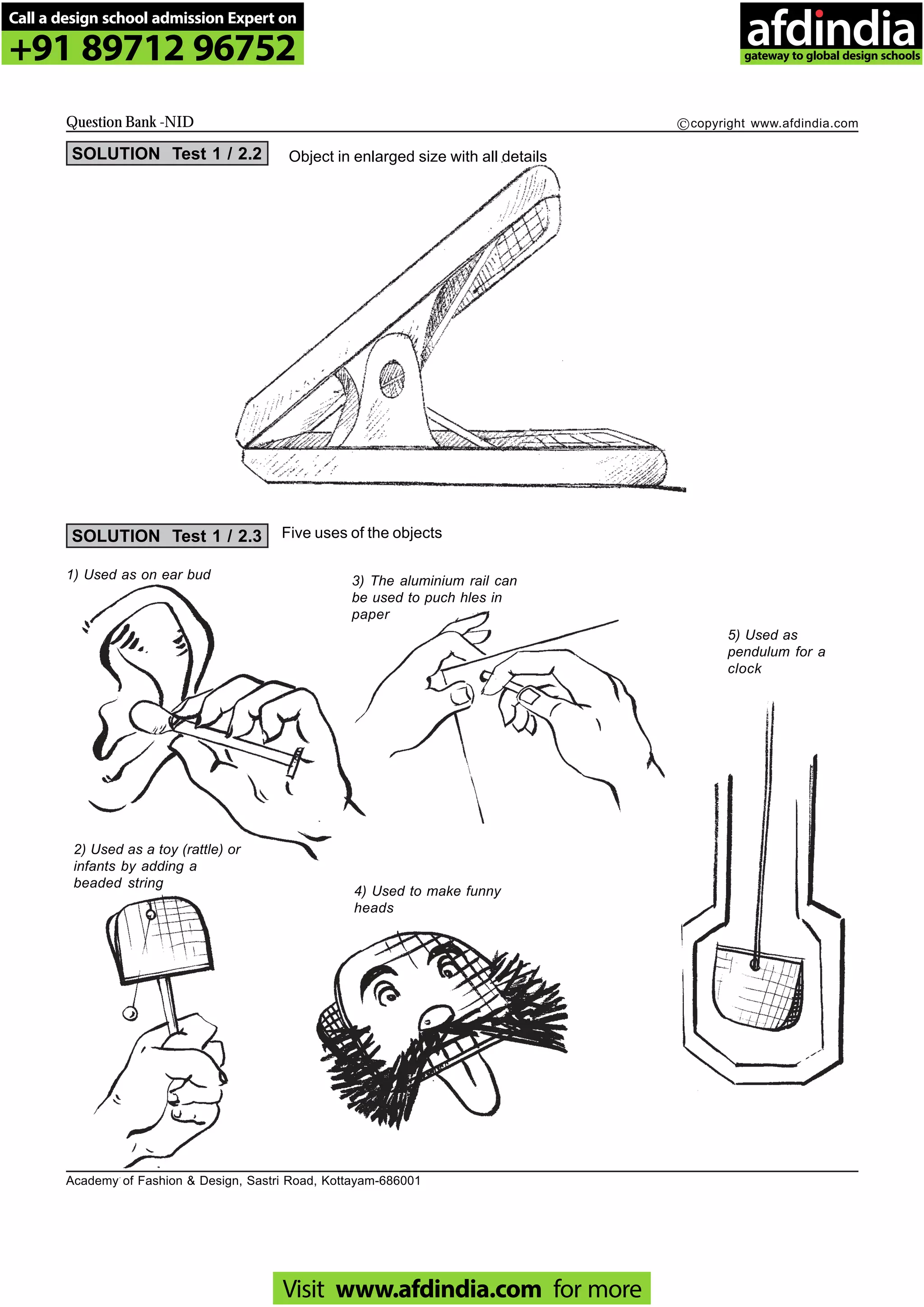 Nid solved dat question paper | PDF