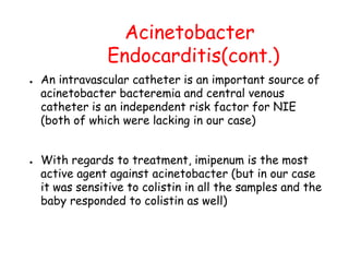 NEONATAL ENDOCARDITIS | PPTX