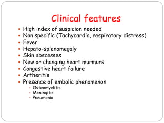 NEONATAL ENDOCARDITIS | PPTX