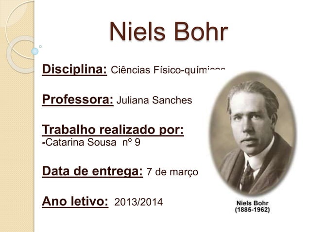 Niels bohr | PPT