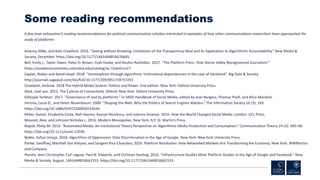 The Rise of Platforms: findings, questions, challenges, and ...