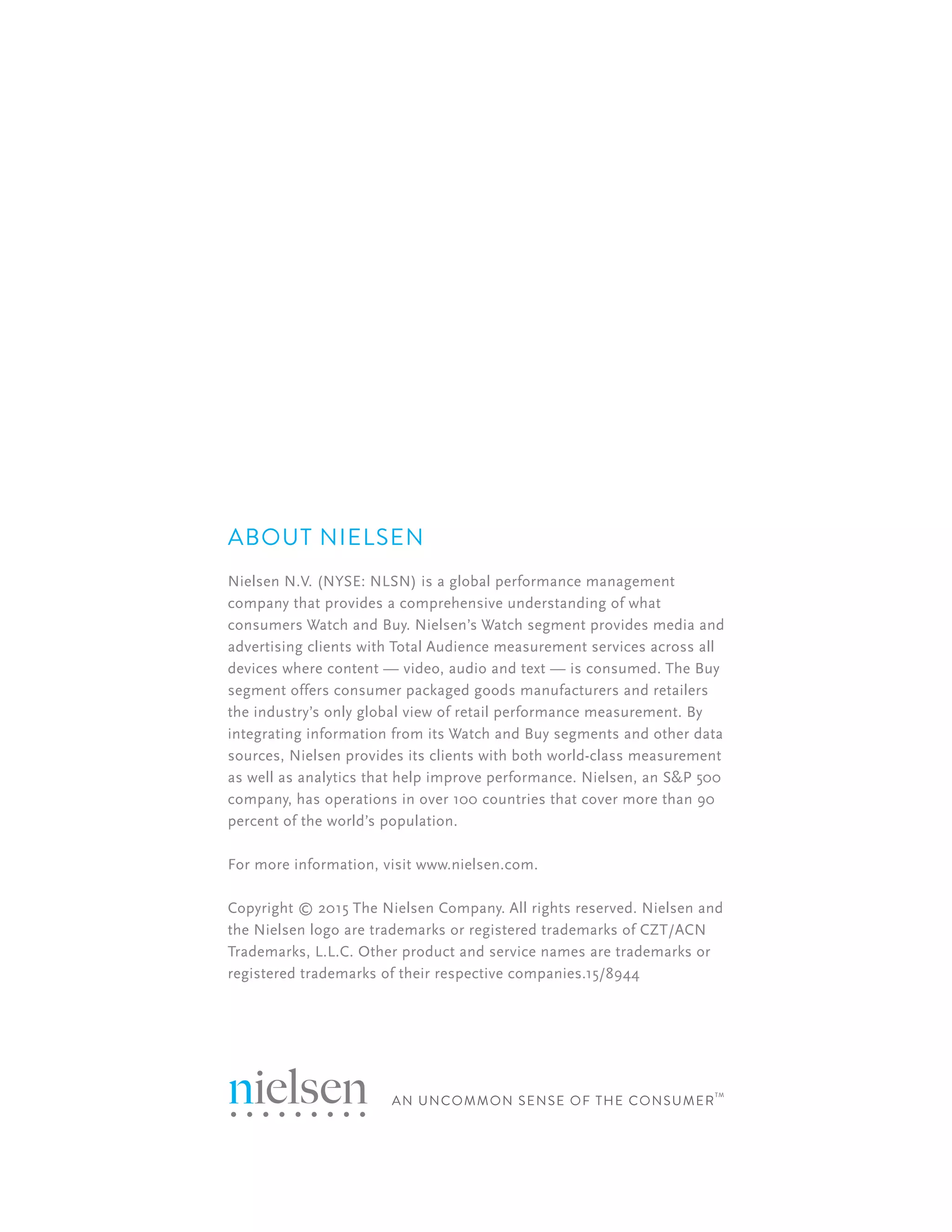 Nielsen Global New Product Innovation Report- June 2015 | PDF