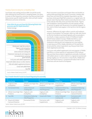 Nielsen global food labeling report jan2012 | PDF