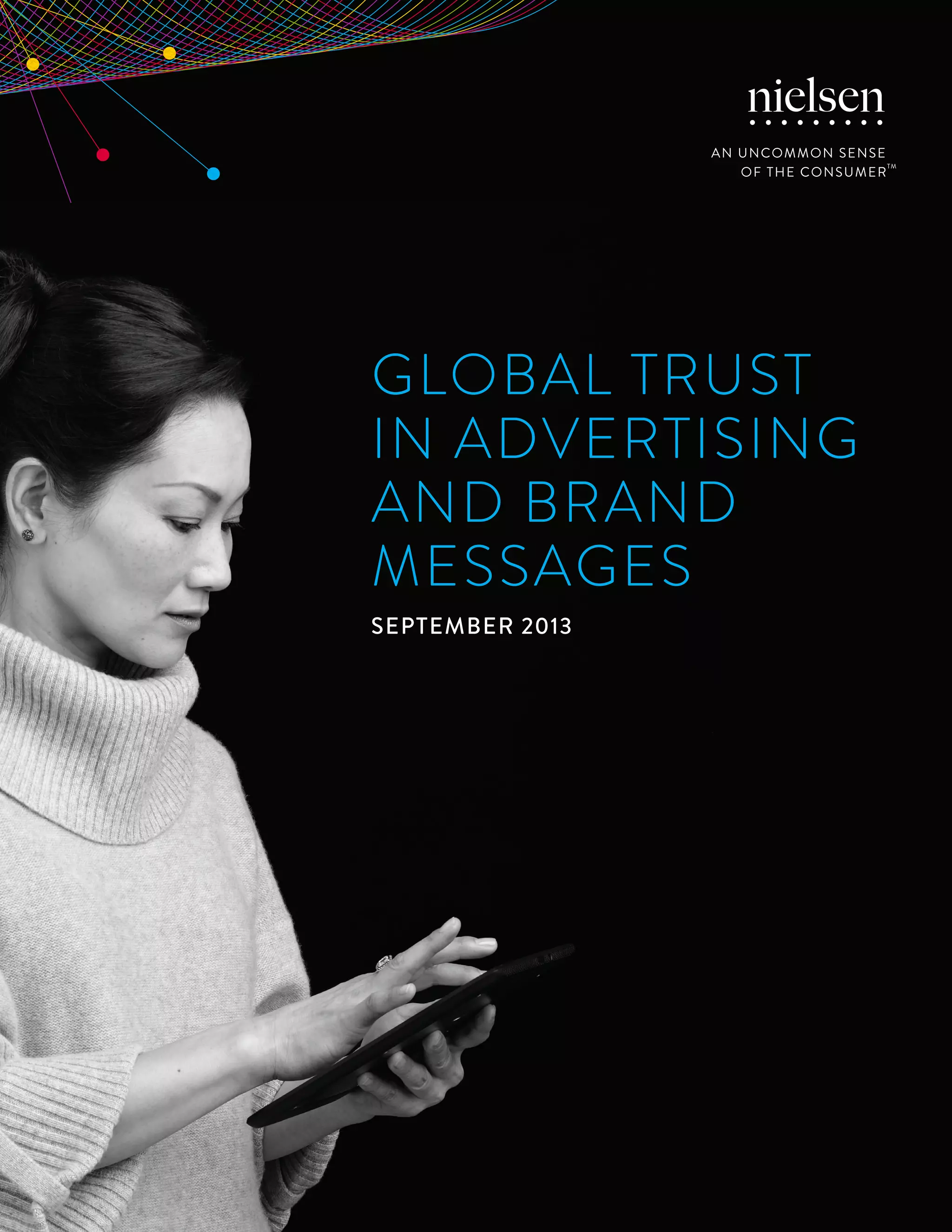 Global trust in advertising report, Nielsen 2013 | PDF