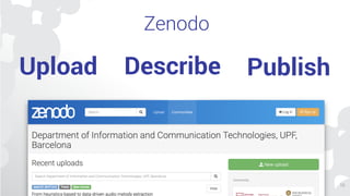 Zenodo and linking Open Science - Nielsen Lars Holm | PPT