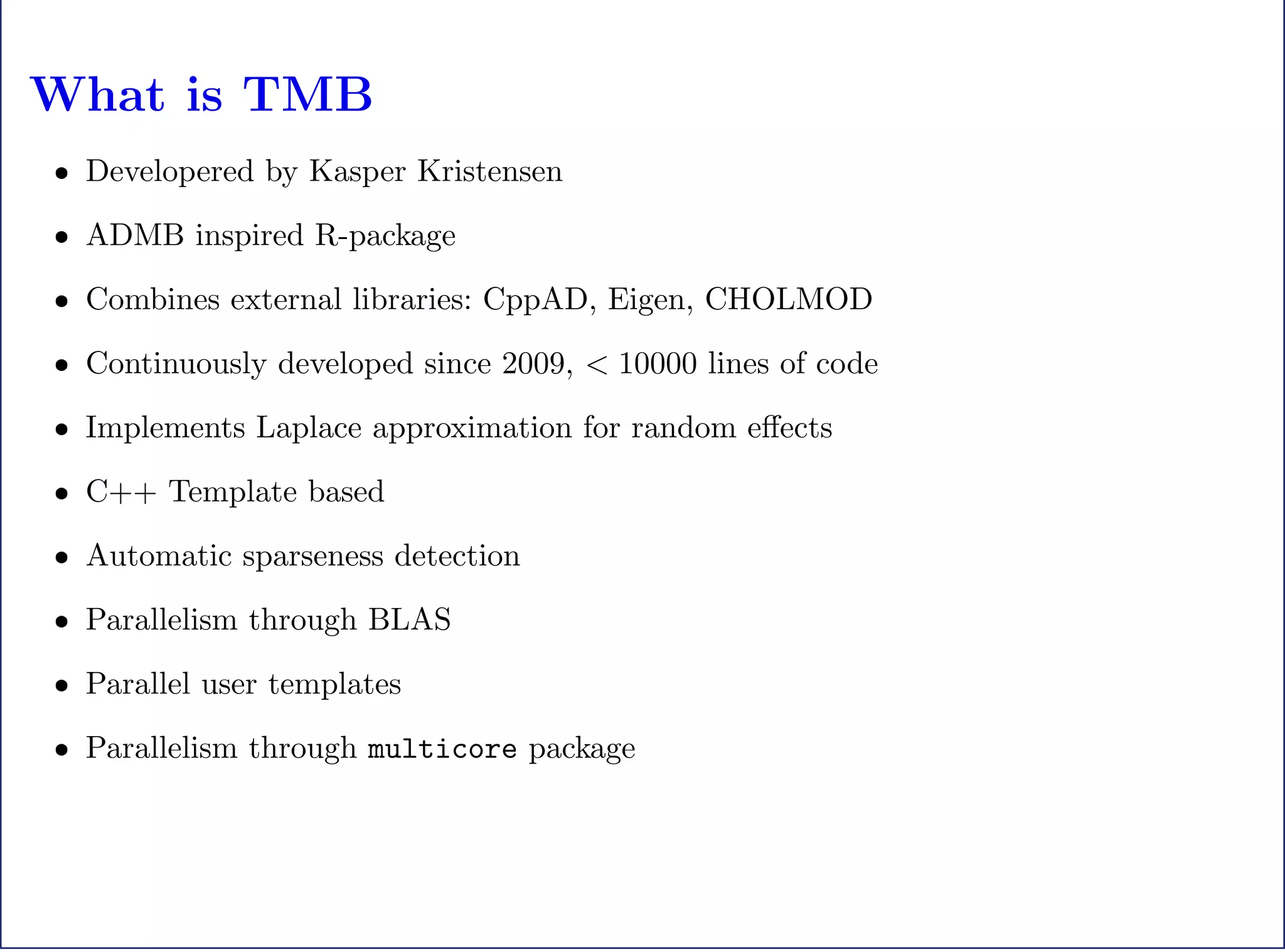Anders Nielsen template model-builder | PDF