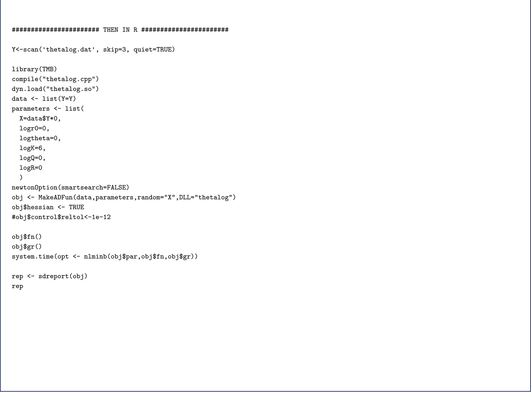 Anders Nielsen template model-builder | PDF