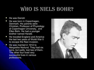 Niels henrik david_bohr | PPT