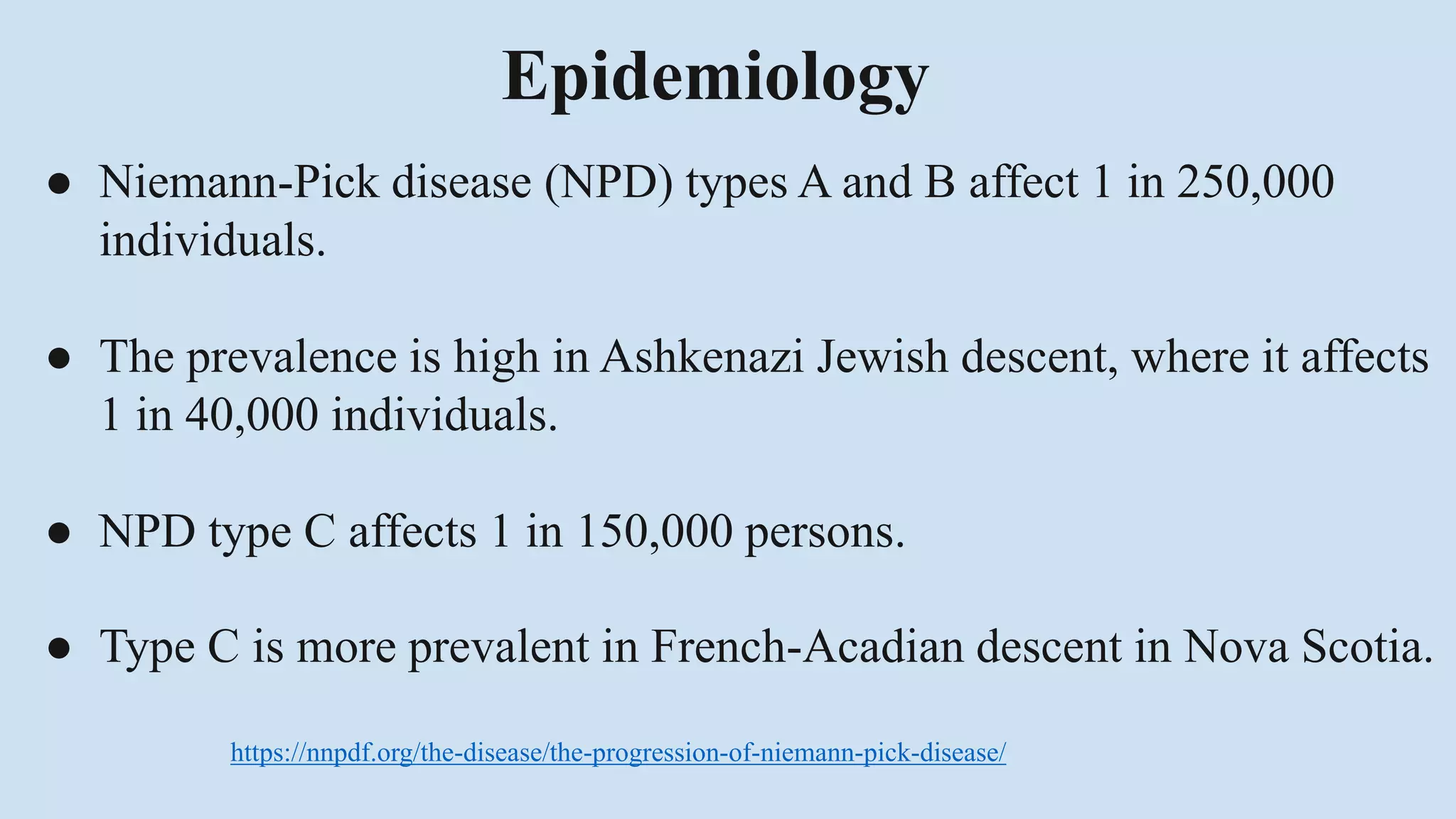 Niemann Pick Disease - Rivin | PPTX