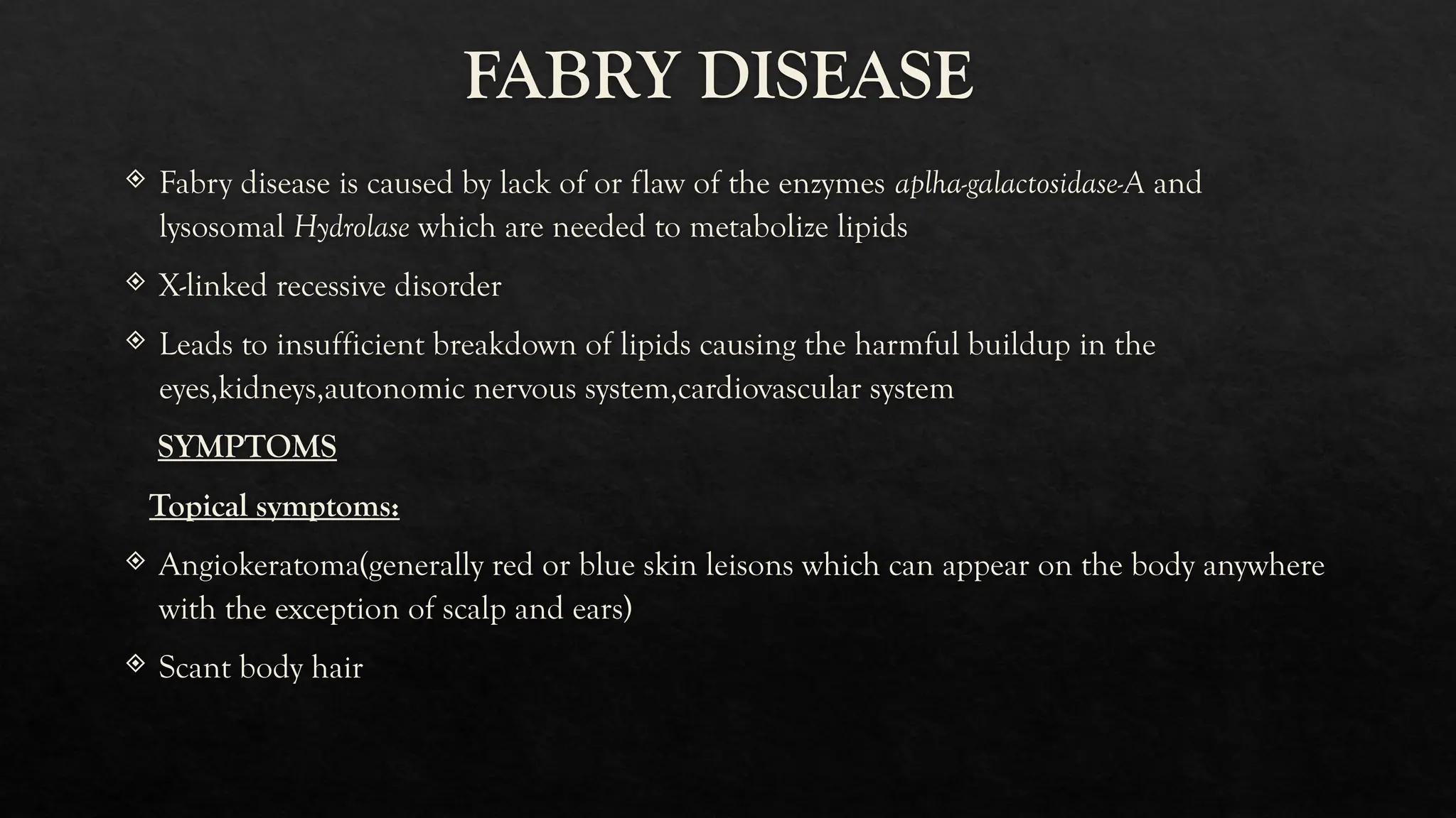 Niemann pick & fabry disease .pptx presentation | PPTX