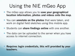 NIE mGeo Instructions | PDF | Internet | Computing