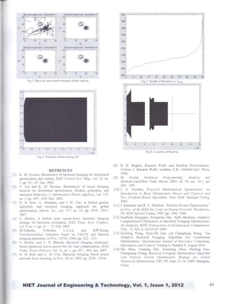 Nature Inspired Optimization Technique : Bacterial Foraging Algorithm | PDF