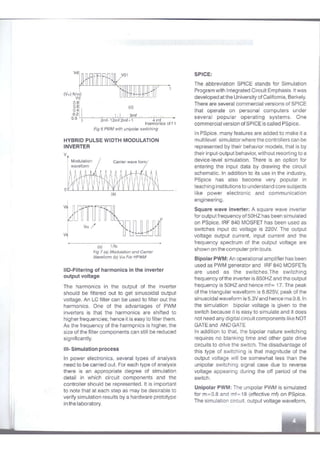 Performance Comparison Of High Frequency Single Phase PWM Inverters Using PSpice | PDF