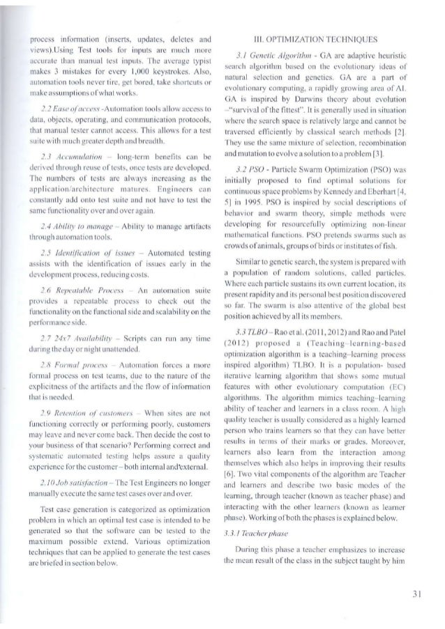 Automated Test Case Genration On The Basis Of Branch Coverage Using Teaching Learning Based