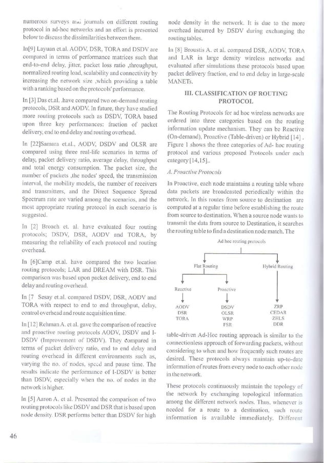 Routing Protocol In Mobile Network A Review Pdf Computer Networking Computing