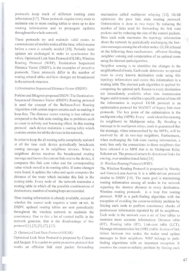 Routing Protocol In Mobile Network : A Review | PDF | Computer Networking | Computing