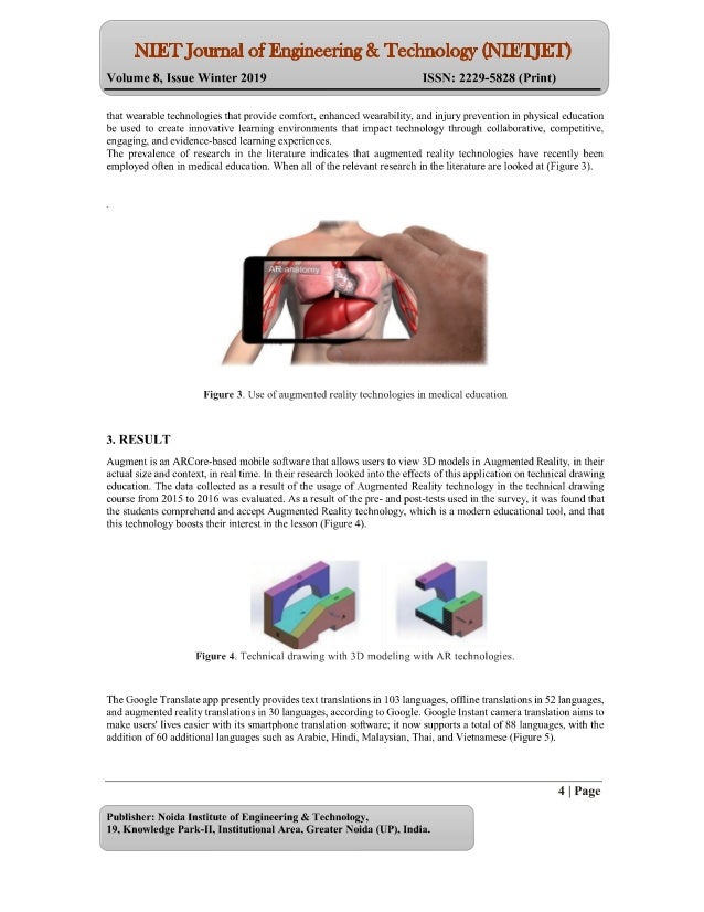 STUDY OF AUGMENTED REALITY BASED APPLICATIONS IN EDUCATION | PDF