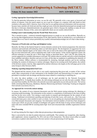 A Clustering Based Approach for knowledge discovery on web. | PDF