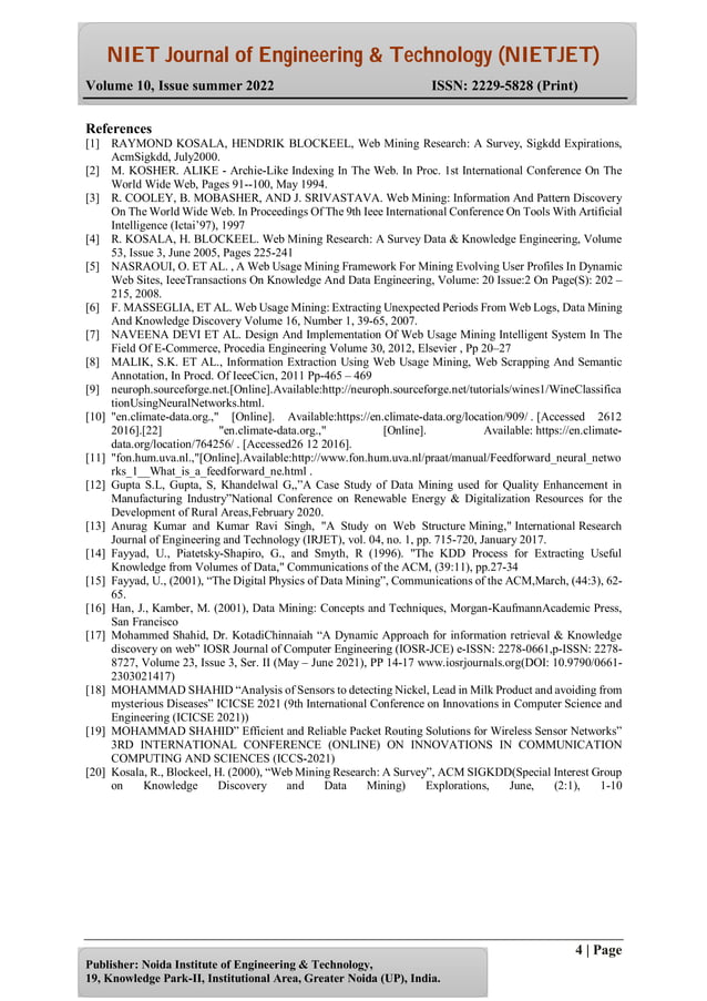 A Clustering Based Approach for knowledge discovery on web. | PDF