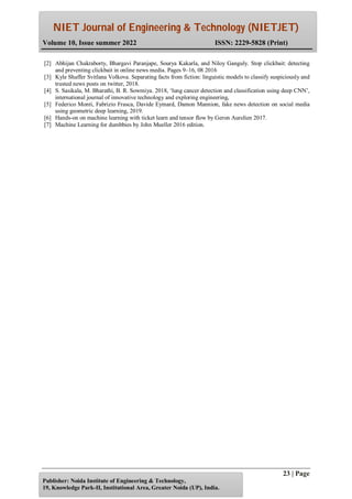 Fake News Detection using Deep Learning | PDF