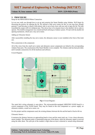 SMART DUSTBIN USING ARDUINO NANO | PDF