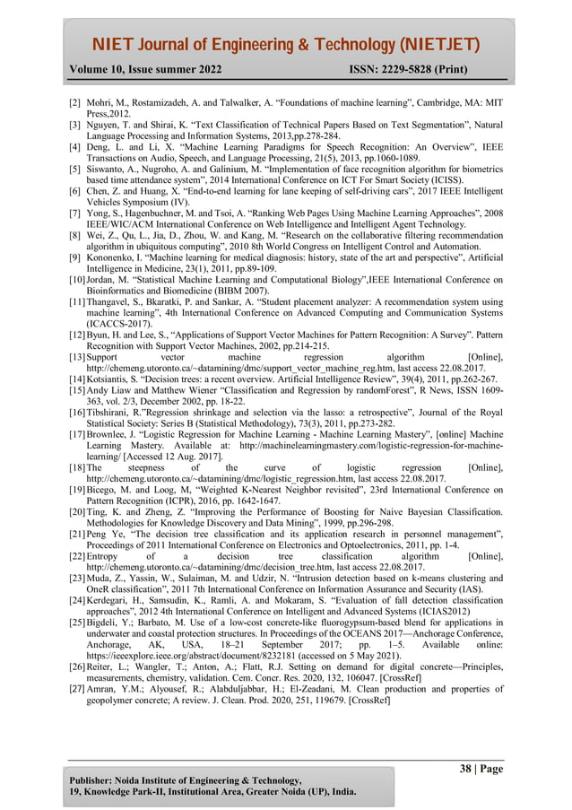 A detailed analysis of the supervised machine Learning Algorithms | PDF