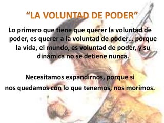 Historia de la Filosofía. Resumen. Friedrich Nietzsche | PPTX