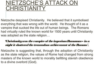 Nietzsche's prominent works and God is dead. | PPT