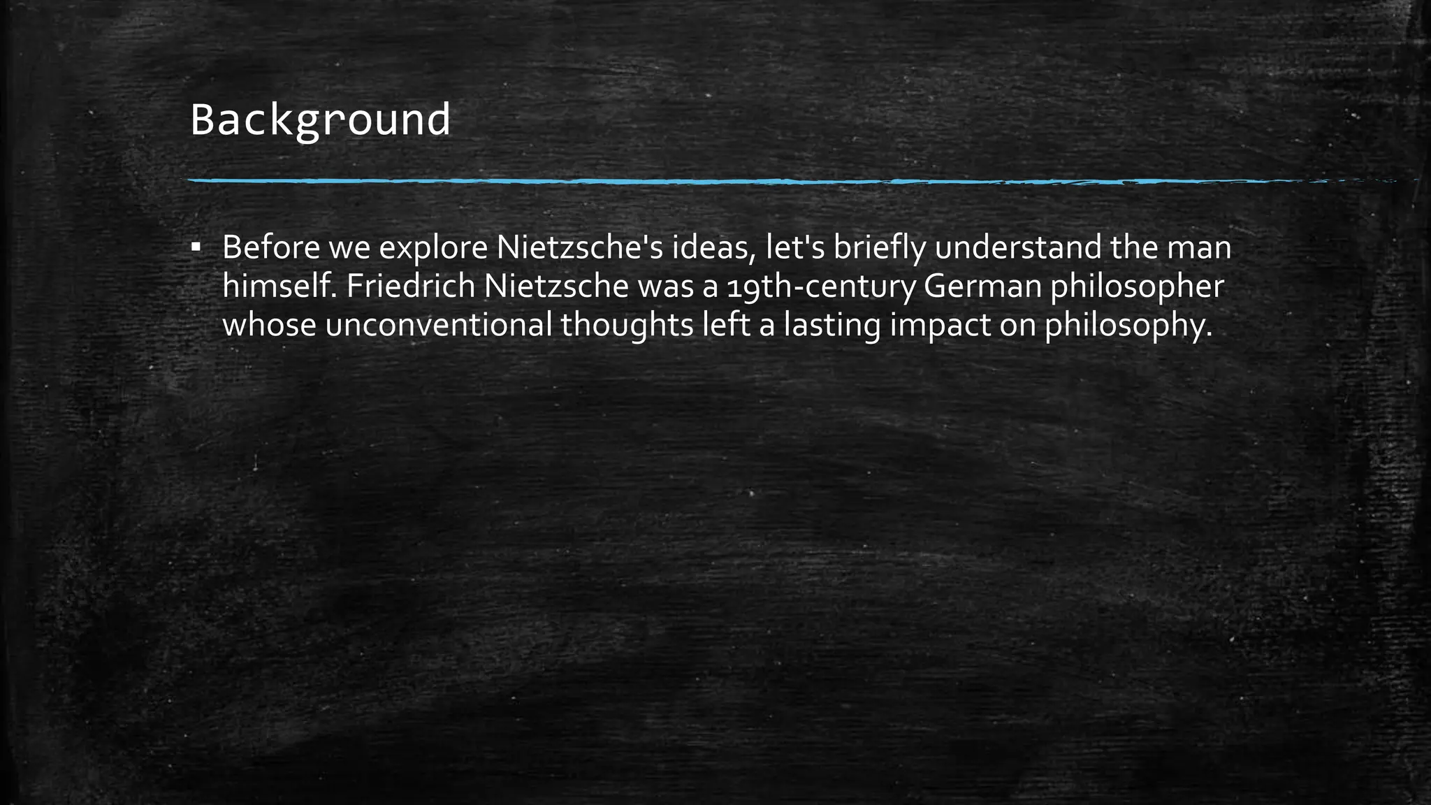 Nietzsche on "Will To Power" and "Superman"Layout | PPTX