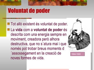 Nietzsche i voluntat de poder | PPT