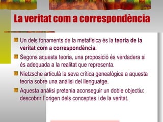 Nietzsche: veritat i llenguatge. | PPT