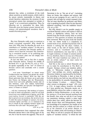 Nietzsche's idea of myth, by benjamin bennett | PDF