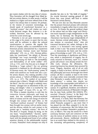 Nietzsche's idea of myth, by benjamin bennett | PDF