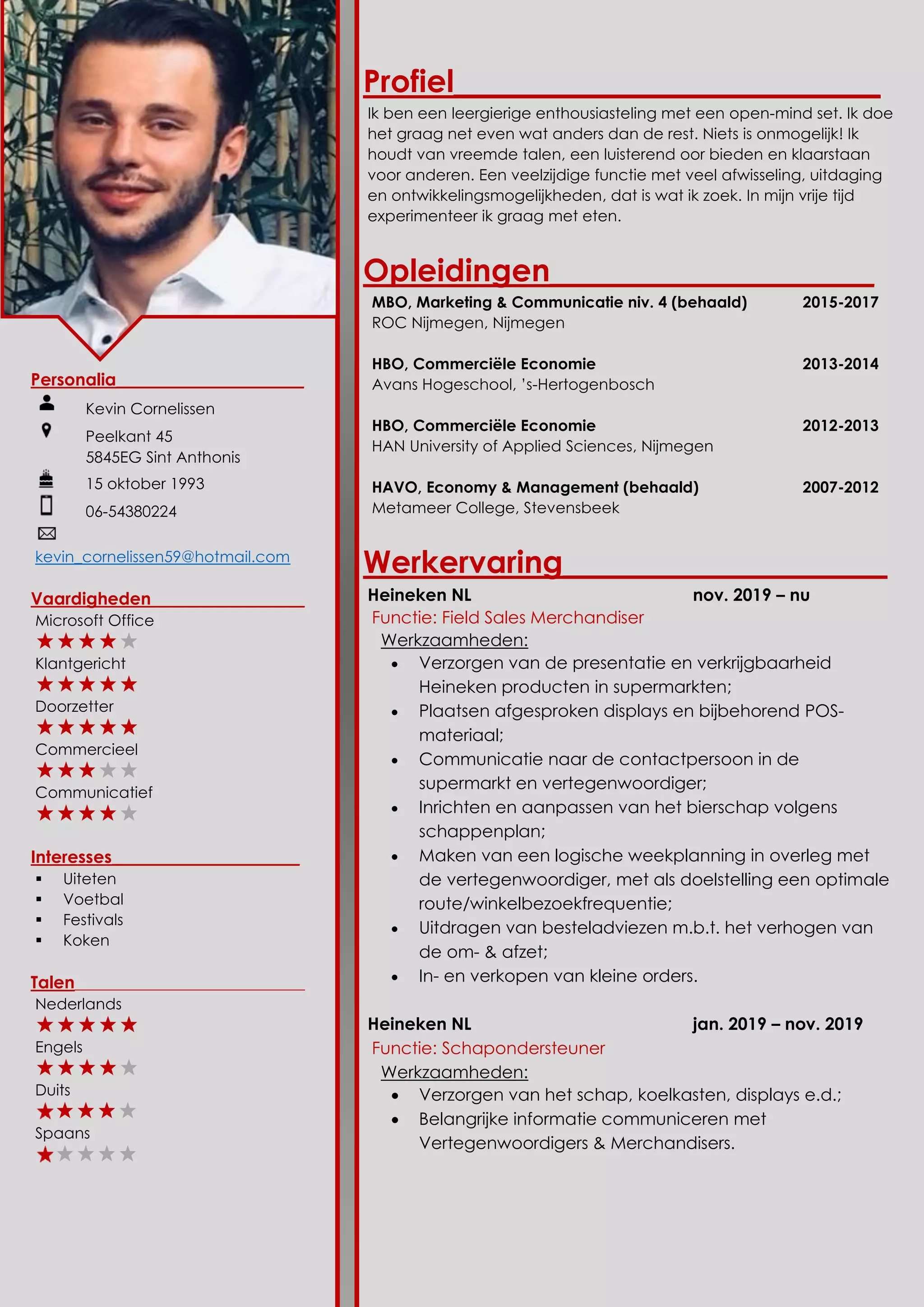 CV Kevin 2020 | PDF