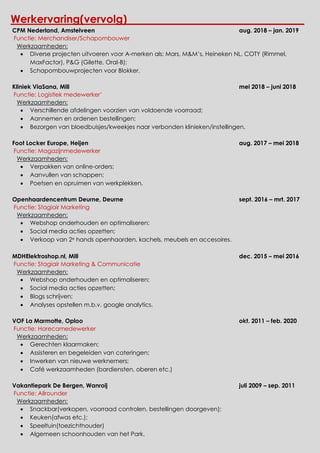 CV Kevin 2020 | PDF