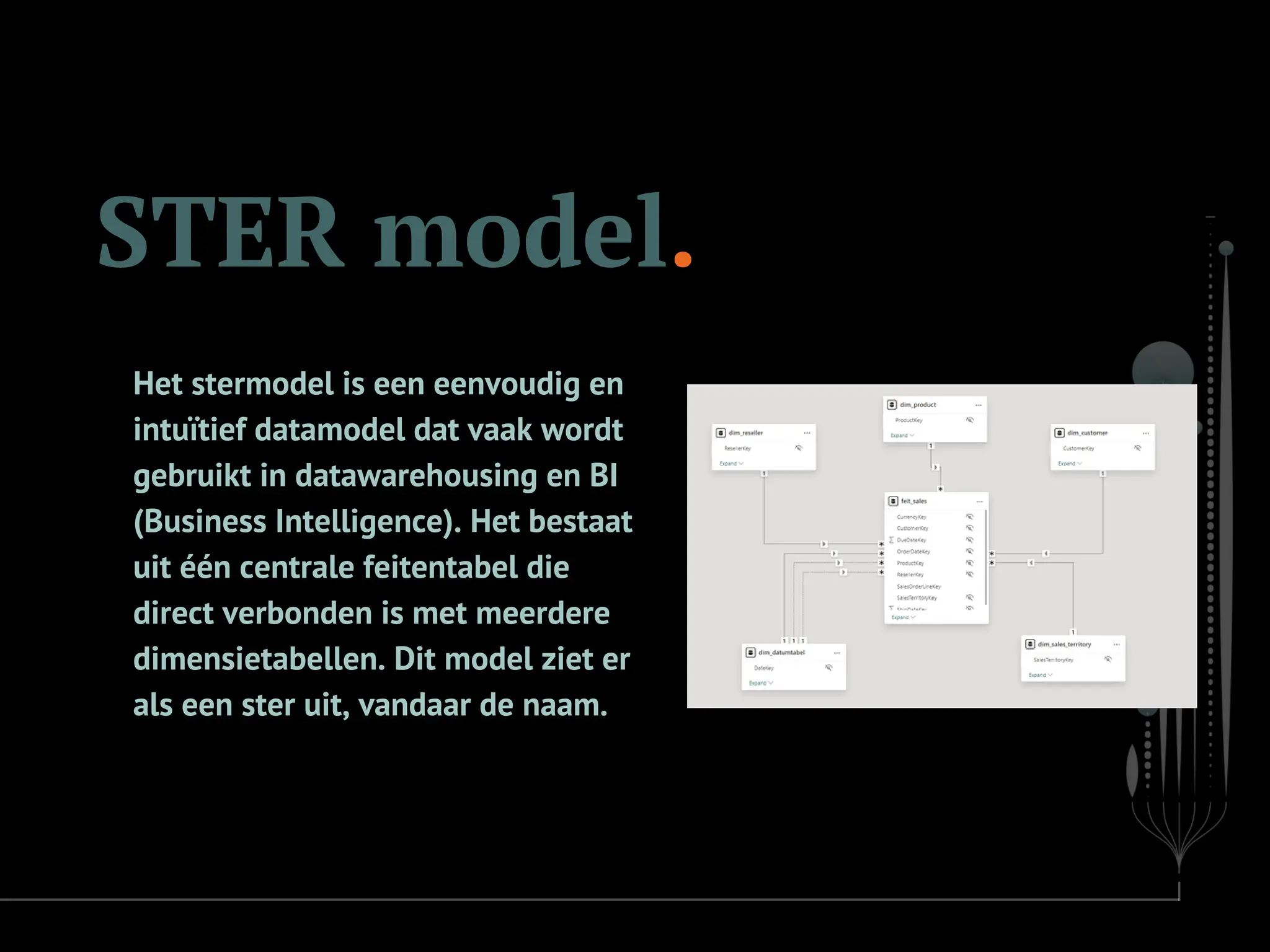 ster model - data model de voor en nadelen | PDF