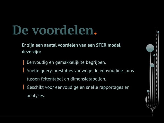 ster model - data model de voor en nadelen | PDF | Databases | Computer ...