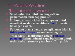 Asas pemasaran untuk usahawan | PPT