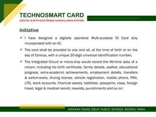 Techno Smart Card : Digital ID for Every Indian | PDF