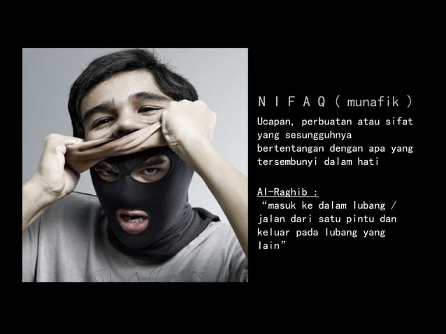 Nifaq & keras hati | PPTX