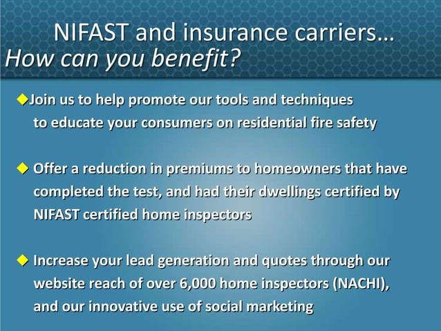 Welcome to NIFAST: National Institute of Fire and Safety Training | PPT