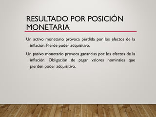 Nifb 10 RESULTADO POR POSICIÓN MONETARIA | PPT