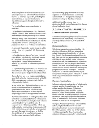 Nifedipine 30 mg prolonged release tablets smpc taj pharmaceuticals | PDF