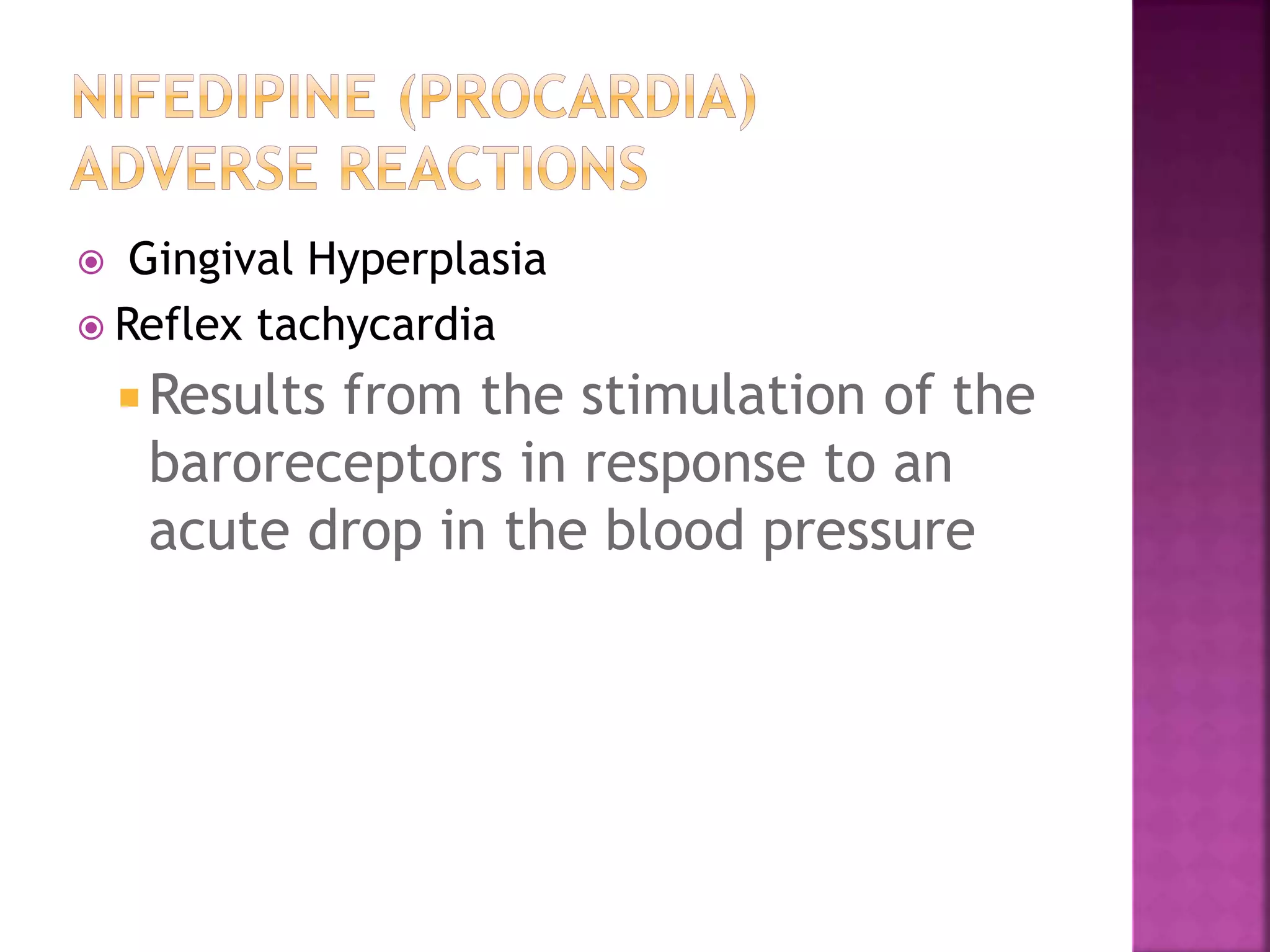 Nifedipine (procardia) | PPTX