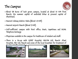 National Institute of Foundry and Forget Technology (NIFFT), Ranchi | PPT