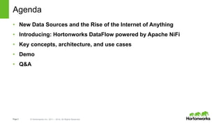 Introduction to Apache NiFi - Seattle Scalability Meetup | PPTX | Cloud Computing | Internet