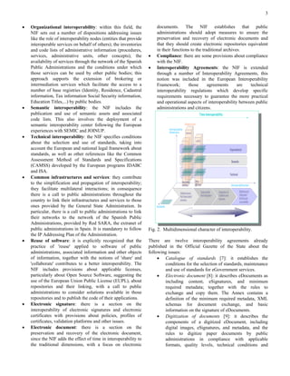 The National Interoperability Framework of Spain, a Global Approach to Interoperability ...