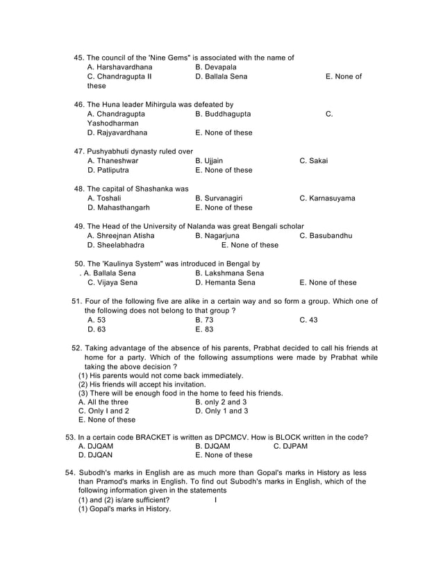 nift question papers for fashion management - MAT1 | PDF