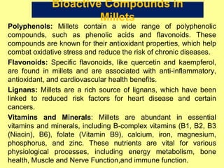 Biomolecules from Millets | PPT