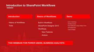Introduction to SharePoint Workflow | PDF | Web Development | Internet